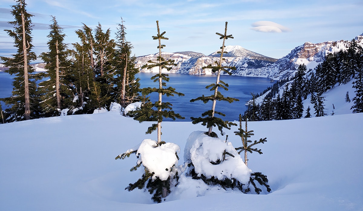 Crater Lake Winter Adventure | Travel Dream West Tours
